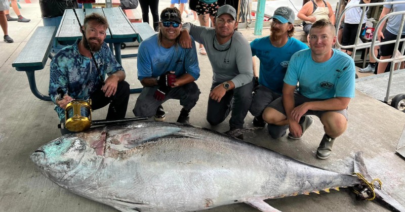 Texas Coast Fishing Crew Lands 306-Kg Bluefin Tuna