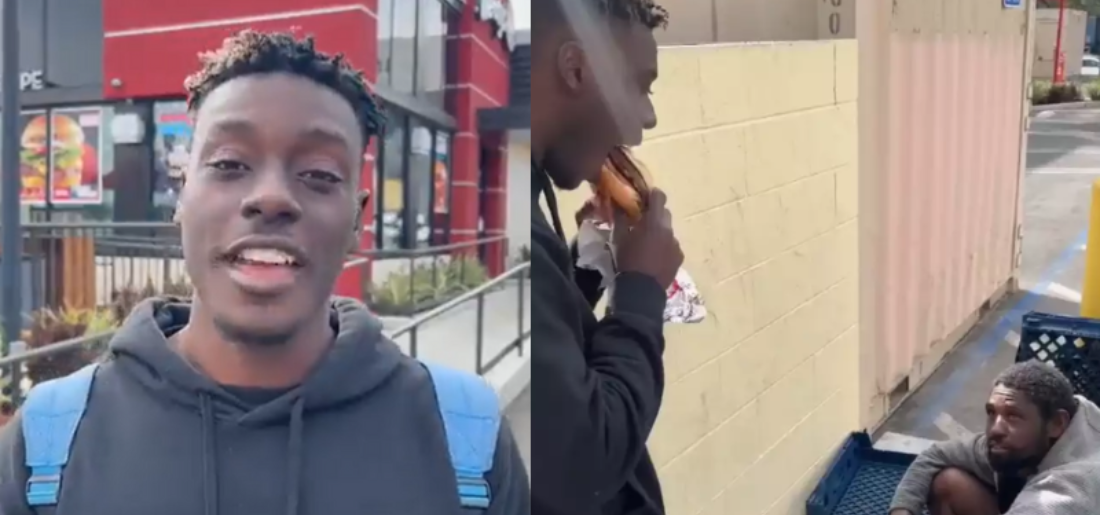 YouTuber Criticised For Mocking Homeless Man