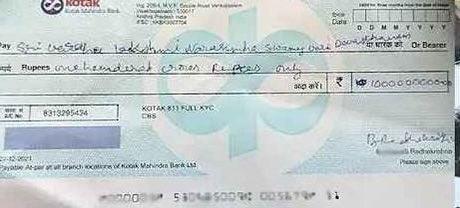 Donation Of Rs 100 crores! Find Out How This Andhra Man 'Cheated God'