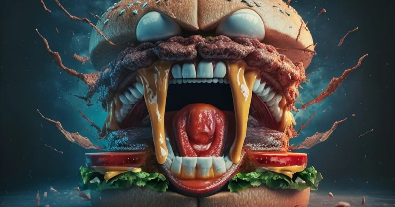AI Photos: Burger से लेकर Pizza तक Junk Foods अगर ऐसे सर्व किए जाते तो ...