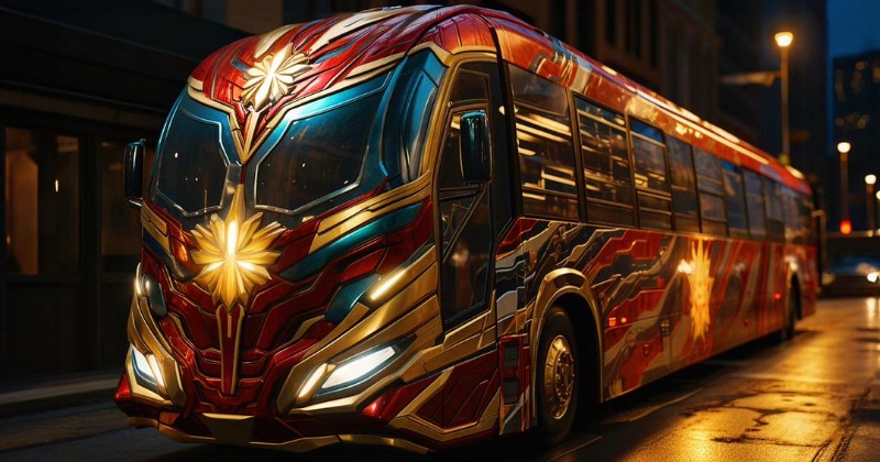 AI Artist Reimagines Futuristic Vehicle Designs Inspired By Marvel And ...