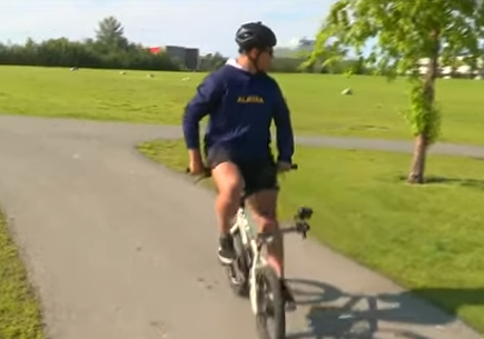 Cyclist Rides 500 Miles Backward, Tries For Guinness