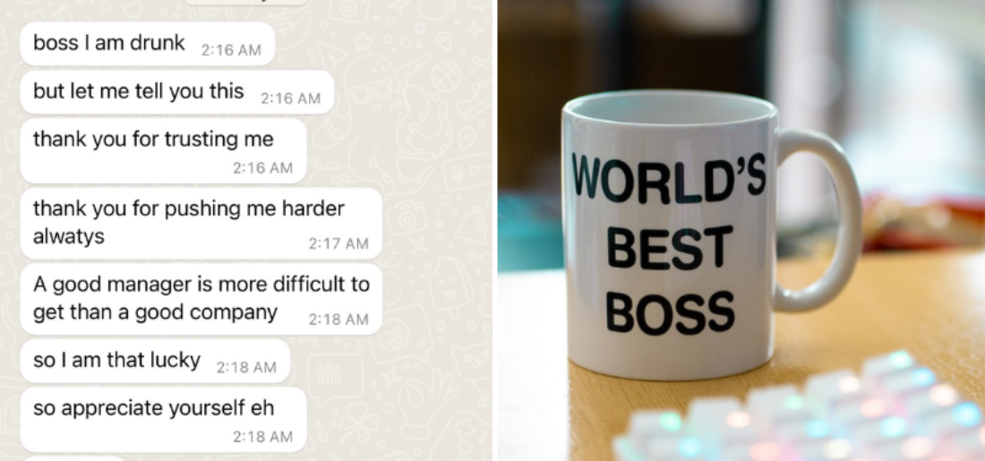 Employee Drunk Texts Boss, Chat Goes Viral
