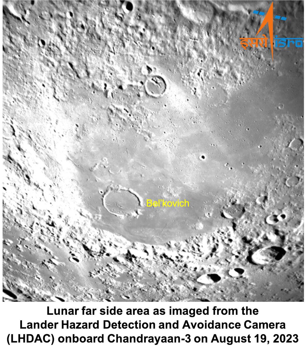 Chandrayaan-3: ISRO Shares Images Of Moon's Far Side