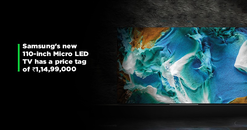 Samsung's New Luxury TV Costs As Much As A House With A Price Tag Of ...