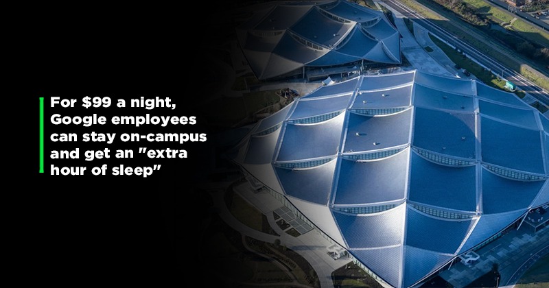 Google Offers Employees On-Campus Sleeping Arrangements Amid Office ...