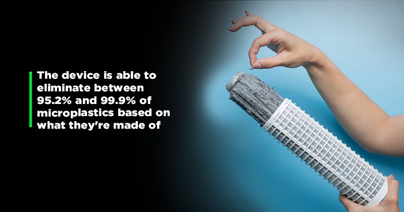 This Revolutionary Filter Removes 99% Of Microplastics From Drinking Water