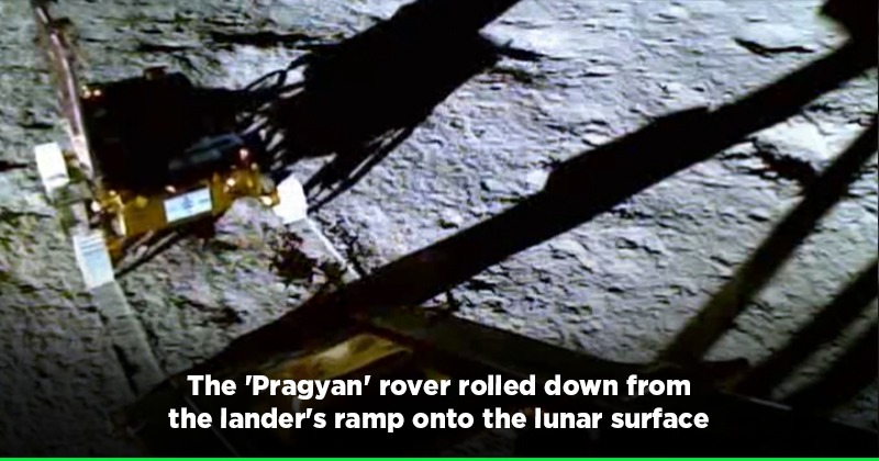 Witness Chandrayaan-3 Rover 'Pragyan' Descend To The Lunar Surface In ...