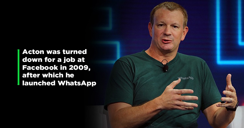 Meta Turned Down WhatsApp Founder Brian Acton, Only To Give Him ...