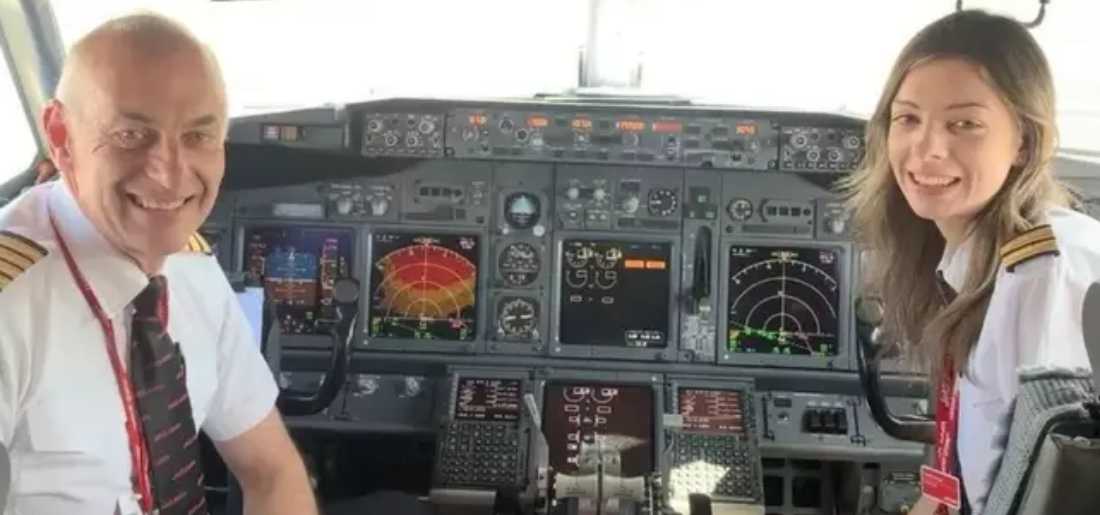 Father-Daughter Duo Fly Plane Together