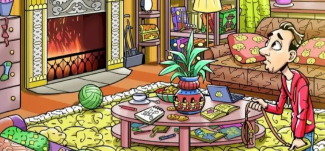 Spot The Hidden Dog In 10 Seconds In This Optical Illusion