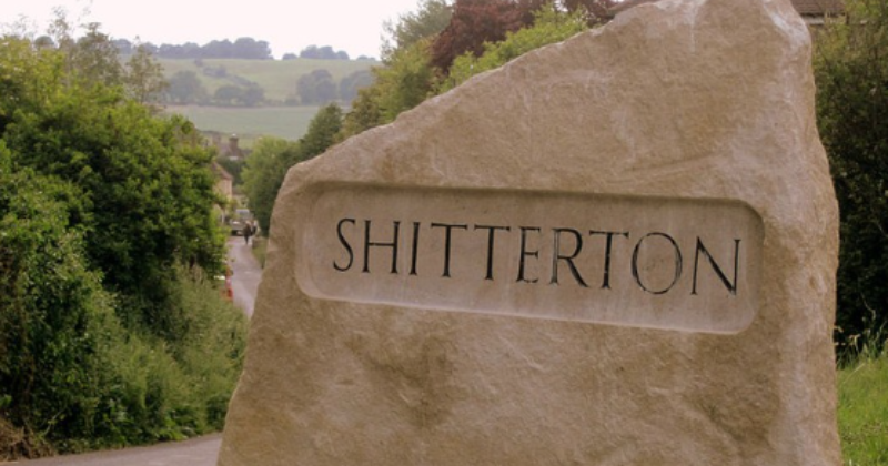 Visitors Steal Sign From UK's Tiny Village With Rude Name