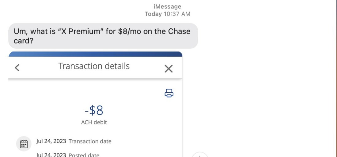 Woman's Reaction To Husband's $8 Monthly 'X Premium' Subscription