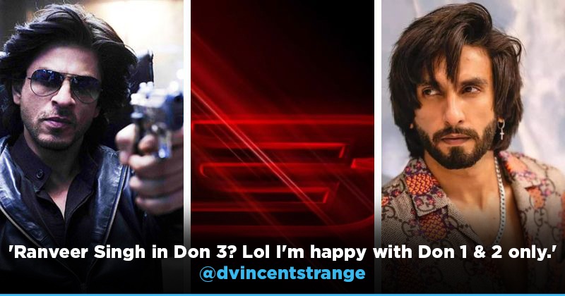 Don 3 Teaser: Farhan Akhar Confirms SRK's Exit From Don 3, Fans Express ...