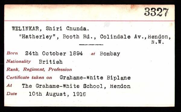 Who Was the First Ever Indian Pilot?