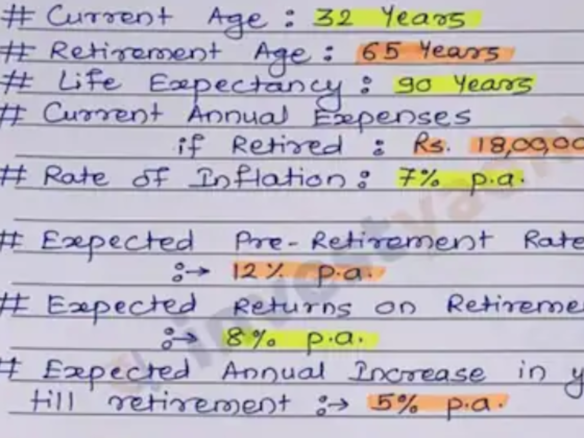 Man's 'Retirement Corpus' Strategy For 90-Year Lifespan Viral