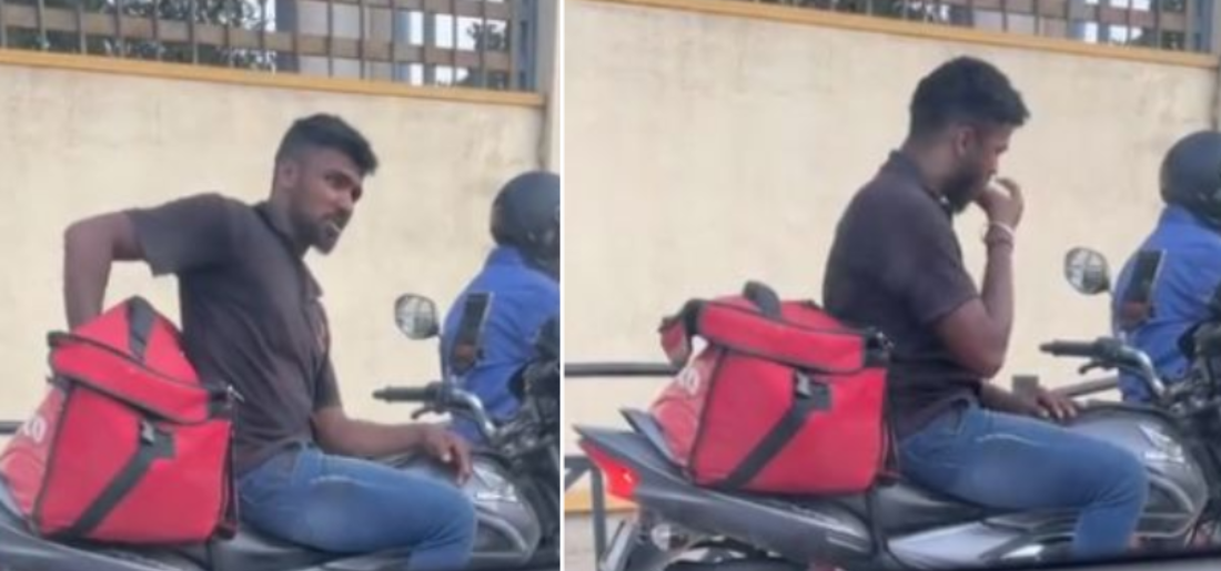 Bengaluru: Video Purportedly Shows Delivery Agent Eating Customer's Food