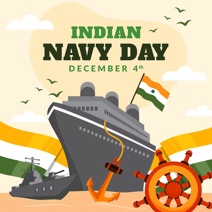 35+ Indian Navy Day Poster, Images And Cards To Share