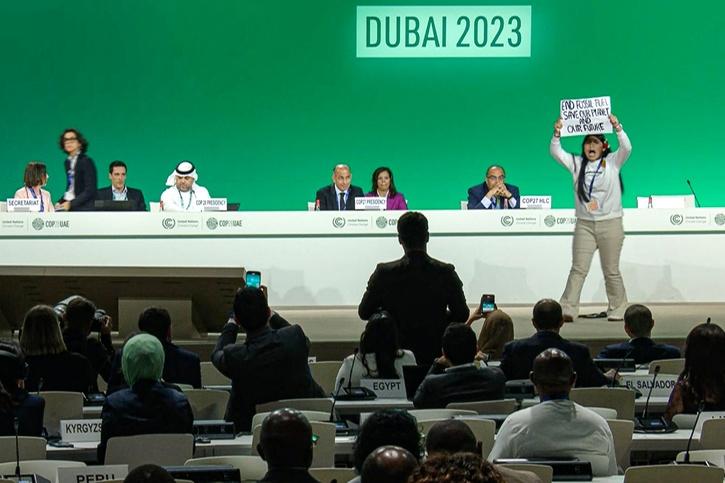 COP28: India's Licypriya Kangujam Protests On Climate Conference Stage ...