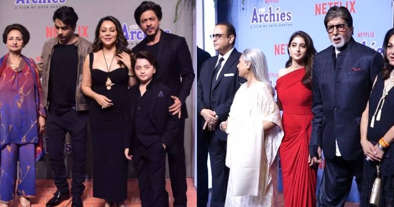 Bachchans, Kapoors, SRK, And Other Celebs, Full House At The Archies ...