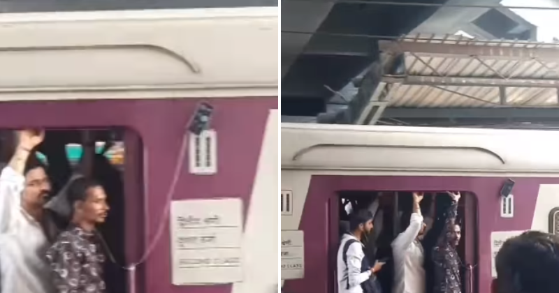 Mumbai Local Train Traveller's Clever Mobile Phone Jugaad