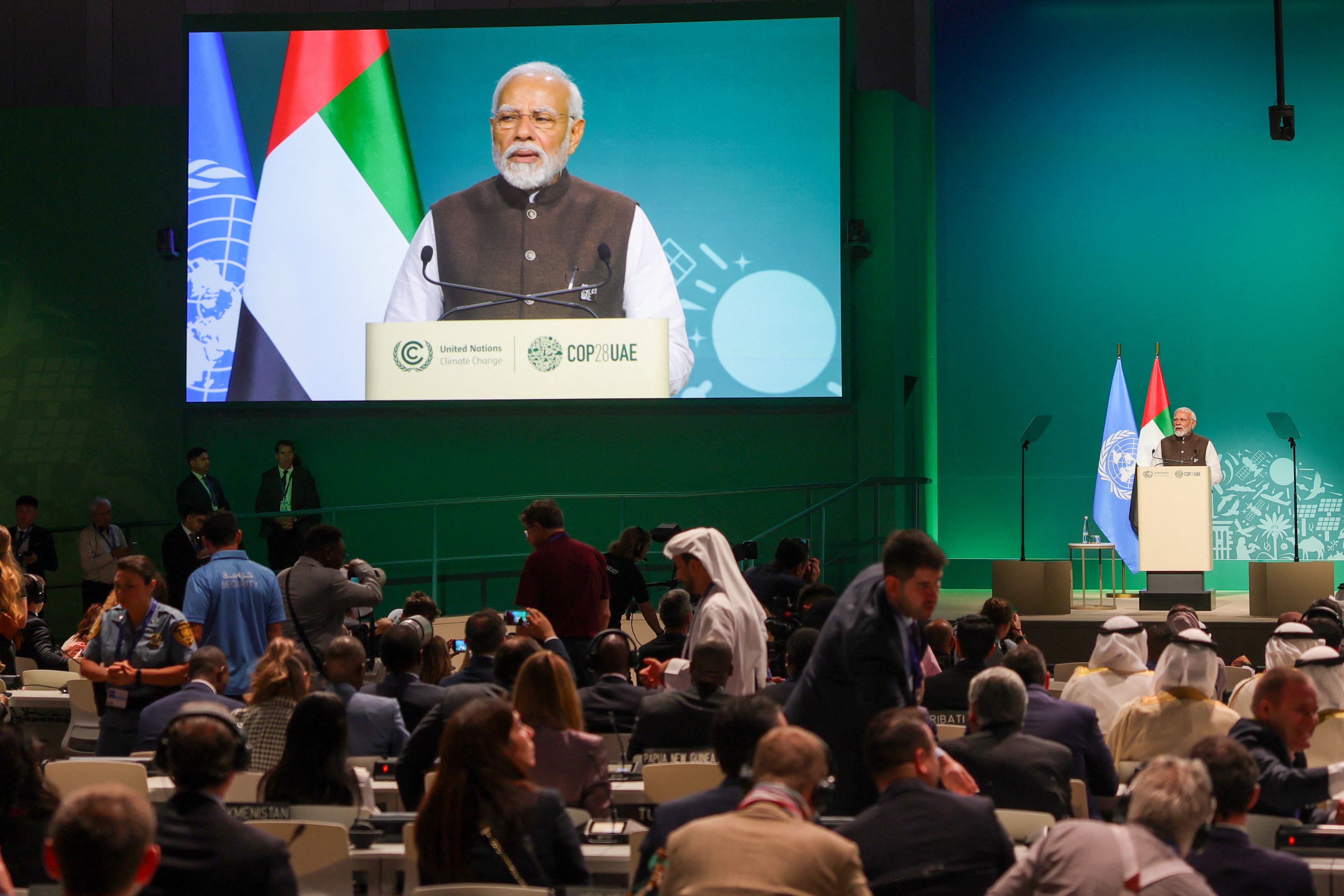 COP28: India Launches Green Credit Initiative, Proposes To Host COP33 ...