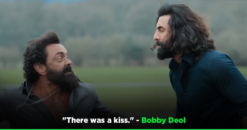 In A Deleted Scene From 'Animal', Bobby Deol Kisses Ranbir Kapoor