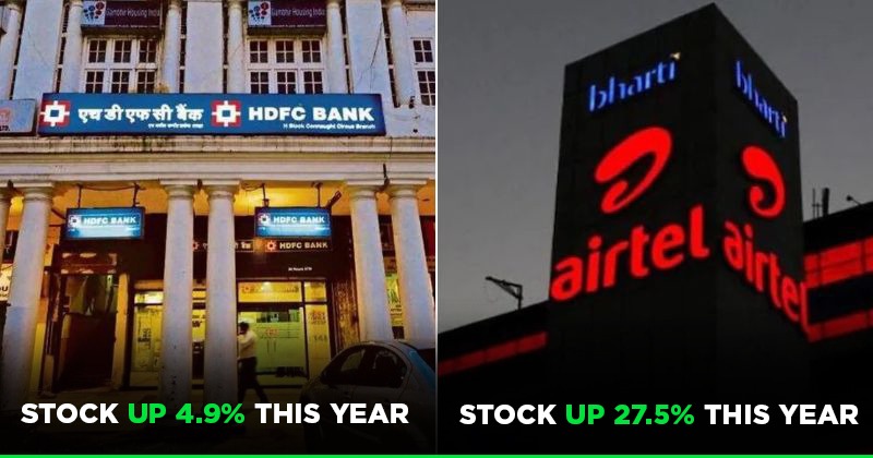 From HDFC Bank To TCS-Stock Performance Of India's 10 Biggest Companies In 2023