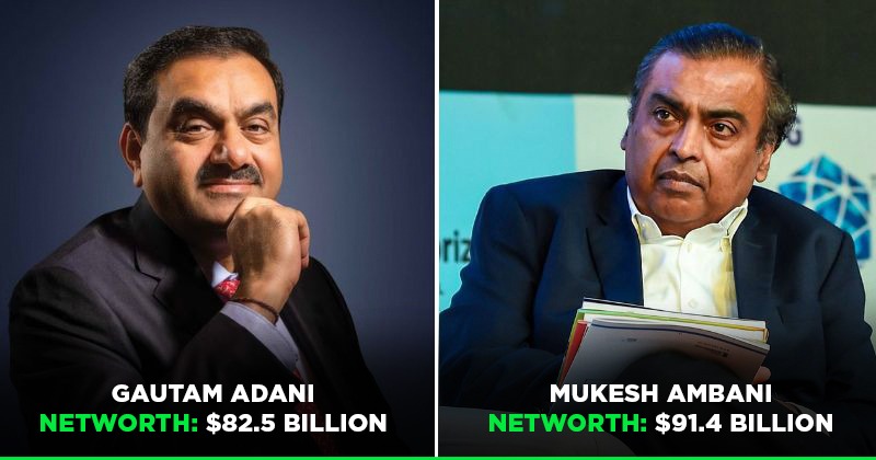 Gautam Adani Close To Replacing Mukesh Ambani As Asia's Richest Person
