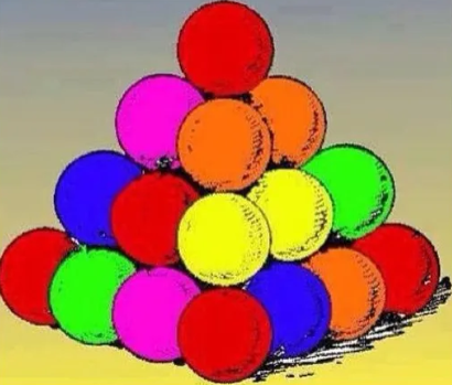 Optical Illusion IQ Test: Count The Number Of Balls