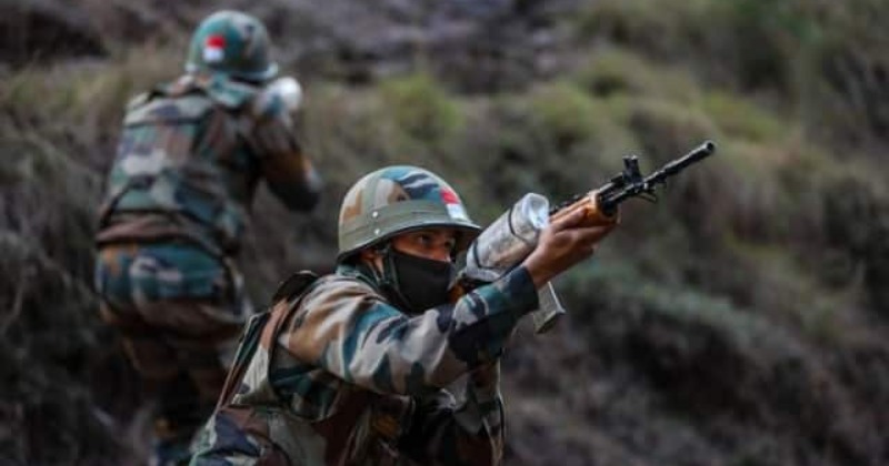 जम्मू कश्मीर में आतंकी हमले में 4 जवान शहीद राजौरी में दो साल में शहीद हुए जवानों की संख्या हुई 34