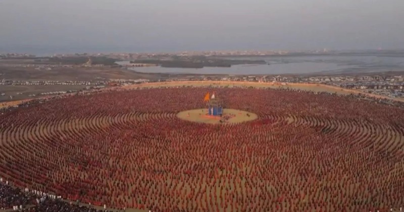 Watch: Over 37,000 Women Participate in Two-Day Maha Raas Festival In ...