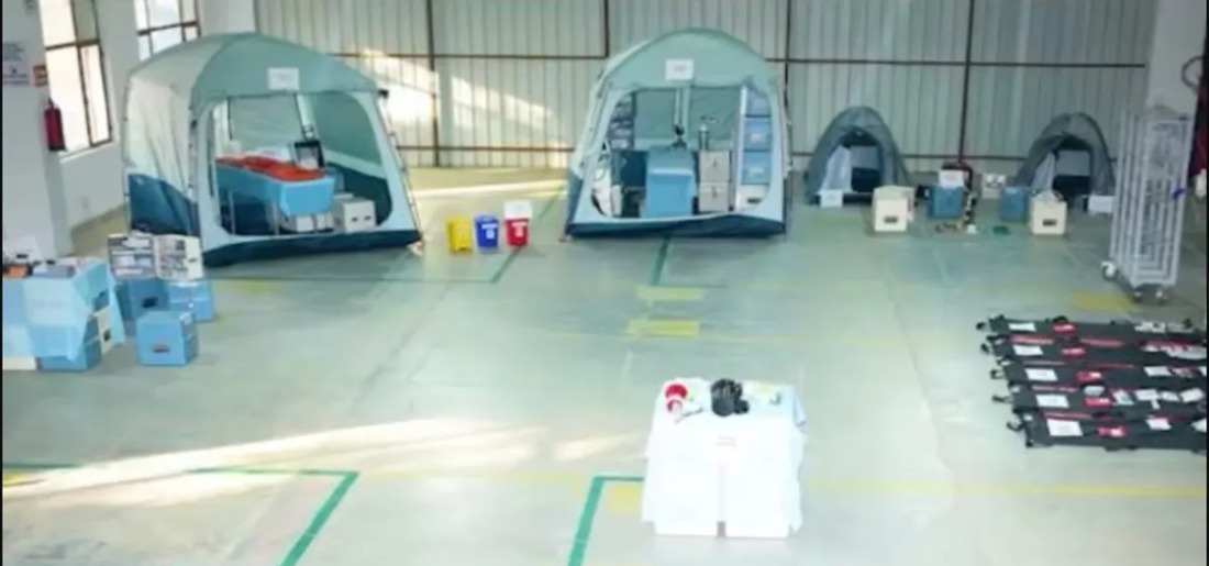India Unveils World's First Rapid-Deploy Portable Hospital