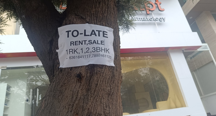 An Incorrect Spelling Error Made A Bengaluru To-let Poster Viral