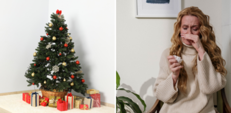 Symptoms Of 'Christmas Tree Syndrome' When You're Allergic To Decorations