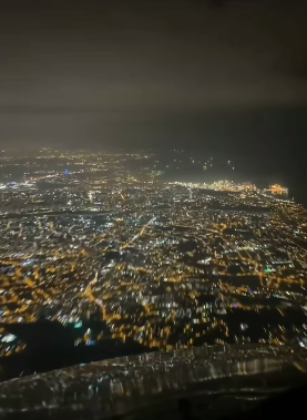 From Inside The Plane, Viral Video Shows How The World Looks At Night