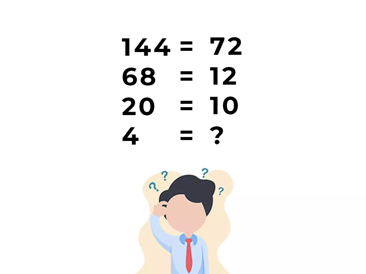 Brain Teaser IQ Test : क्या आप 4 सेकेंड में ये Viral Maths Test सॉल्व ... Brain Teaser IQ Test : क्या आप 4 सेकेंड में ये Viral Maths Test सॉल्व ...