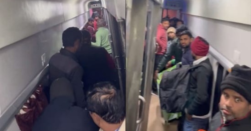 Ticketless Travellers In 1st AC Coach Of Mahananda Express