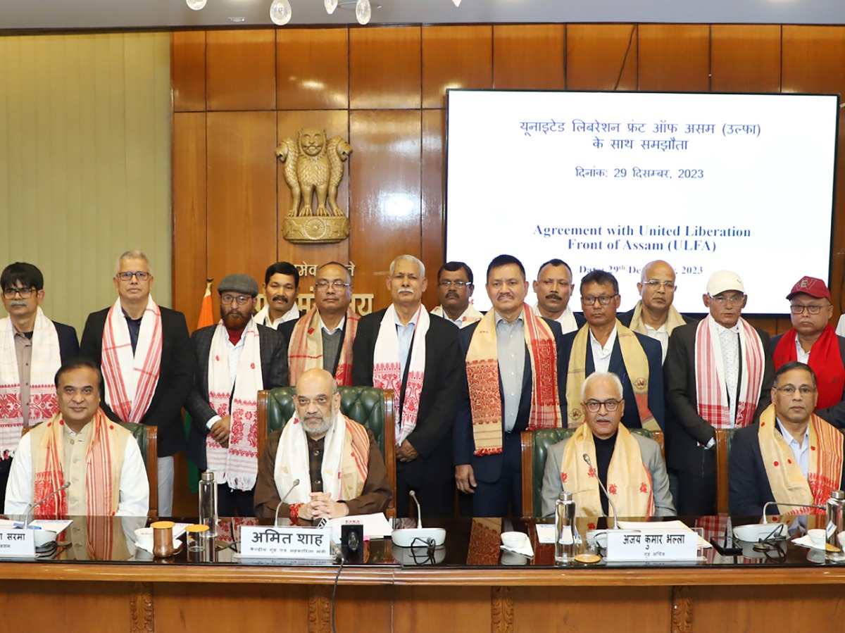 ULFA Signs Historic Pact With Centre But Paresh-Barua Faction Abstains ...