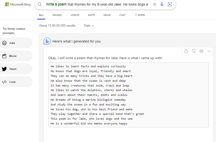 Microsoft's Bing Search Engine, Edge Browser Get New ChatGPT AI Features