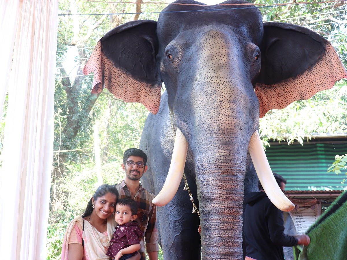 Meet The Artists Who Created The Robotic Elephant Irinjadappilly Raman ...