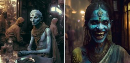 Scary AI Art Depicting Night Life In Old Delhi Goes Viral
