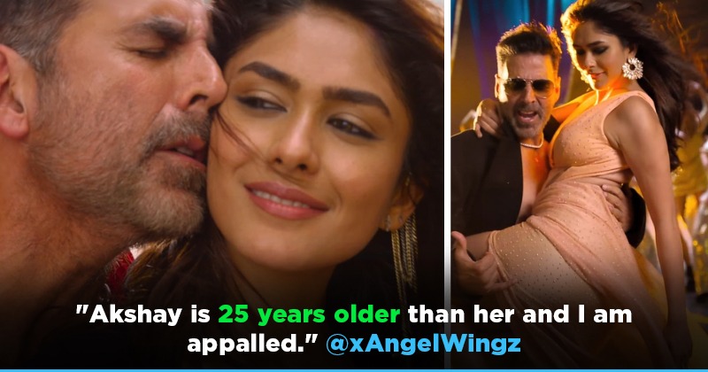 Fifty Year Old Akshay Kumar Romances 30-Year-Old Mrunal Thakur In ...