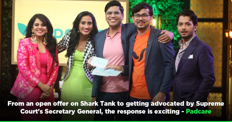 ‘New-age’ Padman Ajinkya Of Padcare Thanks Shark Tank India For Filling ...