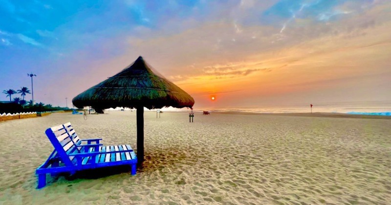 IFS Officer Shares Awe-Inspiring Images Of Odisha's Golden Beach