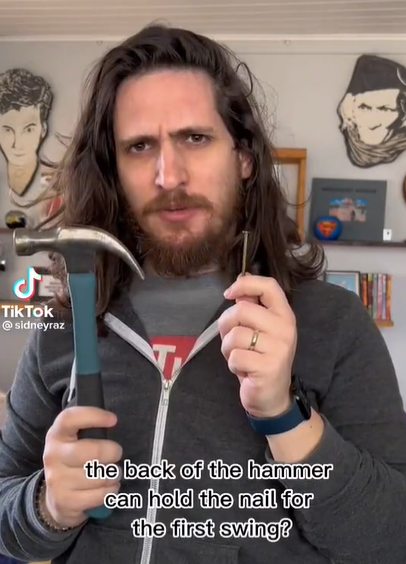 Man Explains Alternate Use Of Curved End Of Hammer In Viral Video