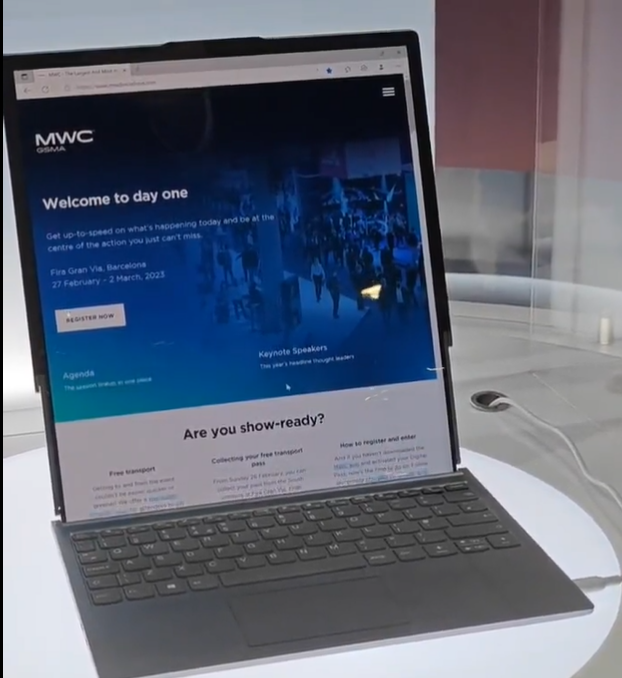 Lenovo's Rollable Laptop Display Prototype Offers A Peek Into The Future