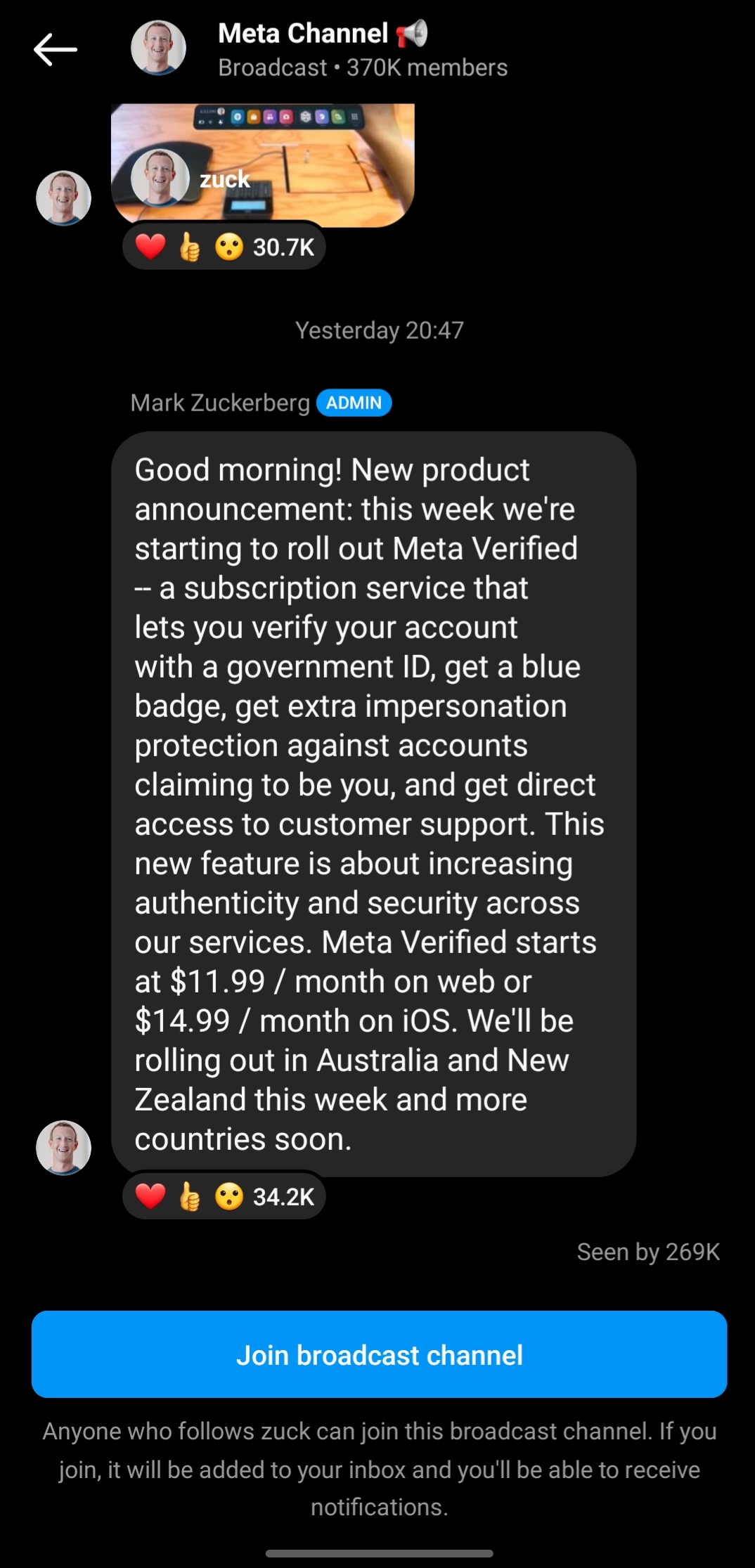 Meta-Owned Facebook And Instagram Are Introducing A Paid Verification System