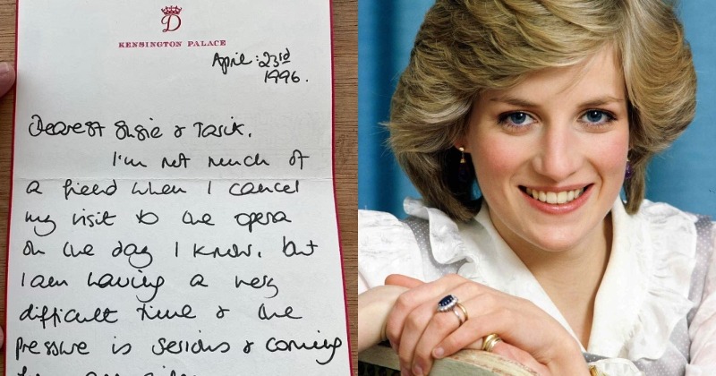Princess Diana's Personal Letters To Friends During Divorce From King ...