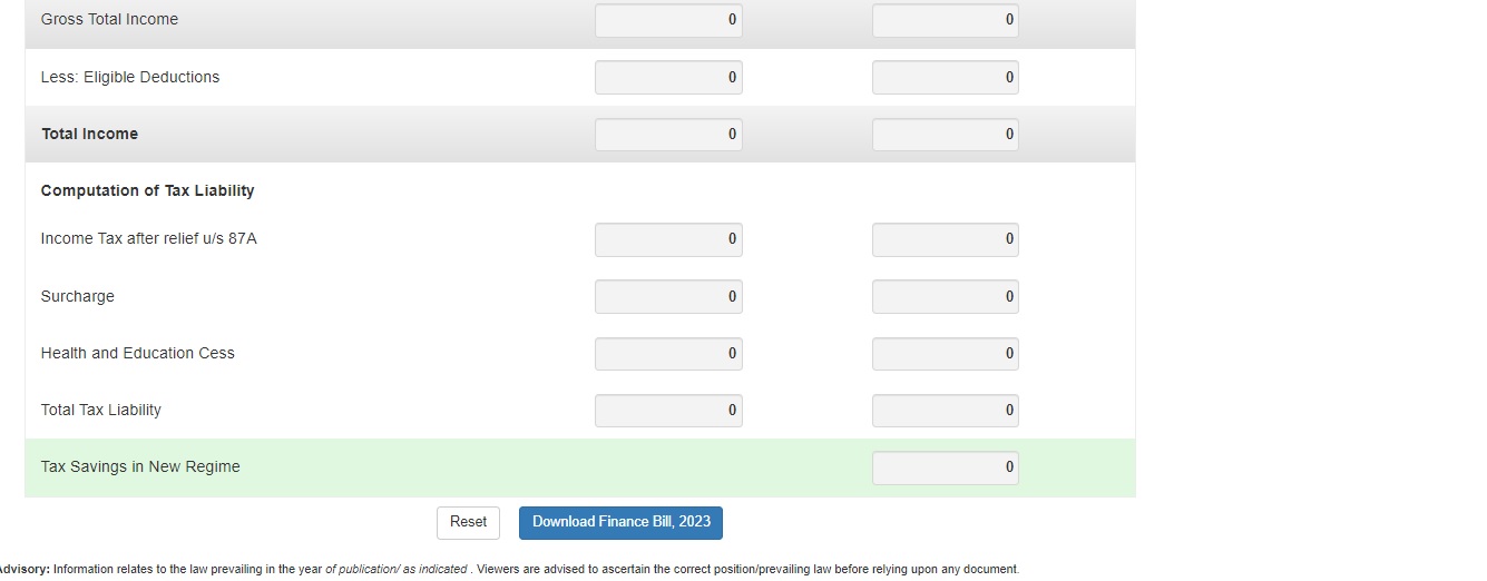 India's Income Tax Department Introduces Calculator To Compare New ...